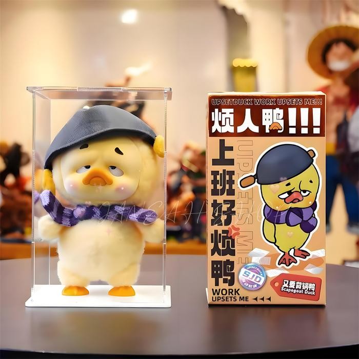 Jual Box Display Figure upset duck labubu Rak Display Penyimpanan ...