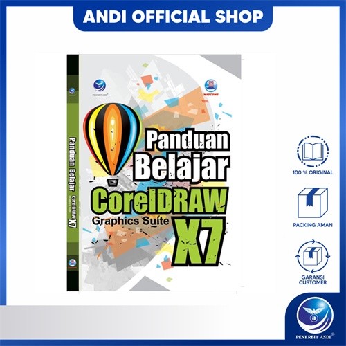 Jual Penerbit Andi - Buku (Graphics Suite) Panduan Belajar CorelDraw X7 | Shopee Indonesia