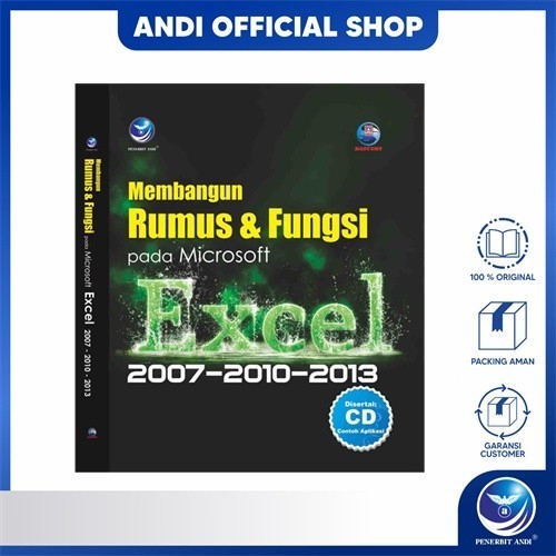 Jual Penerbit Andi - Buku Membangun Rumus Dan Fungsi Pada Microsoft ...