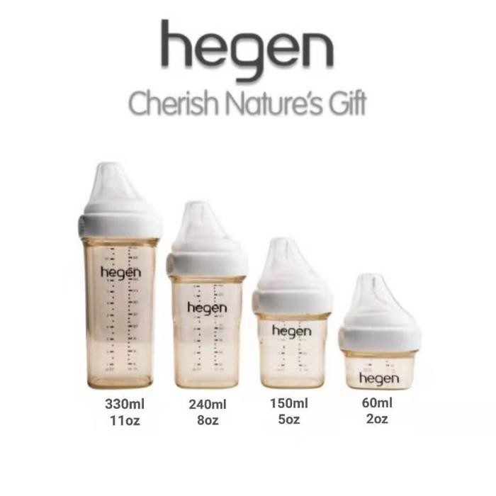 Jual ARETACOLLECTION. HEGEN BOTOL SUSU PPSU FEEDING BOTTLE PPSU 60ML 150M 240ML 330ML 1PACK 2 ...