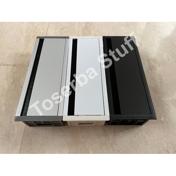 Jual STOP KONTAK MEJA MEETING CABLE BOX ALUNIUM CUSTOM TIGA OUTLET ...
