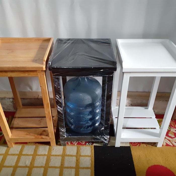 Jual meja dispenser/meja kayu/meja kecil | Shopee Indonesia
