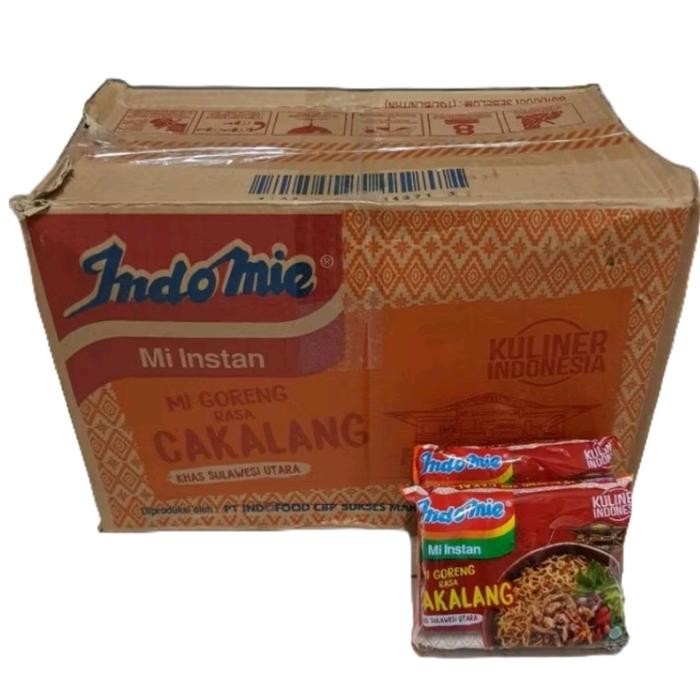 Jual INDOMIE MIE INSTAN GORENG RASA CAKALANG 1 DUS ISI 40 BKS KHAS ...