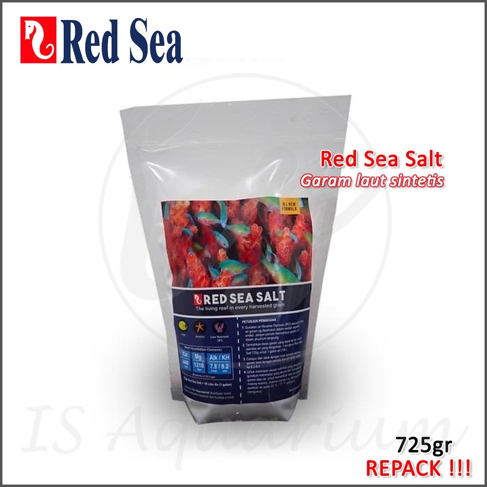 Jual Red Sea Salt 725gr Repack Garam Laut Marine Reef Tank NSW | Shopee ...