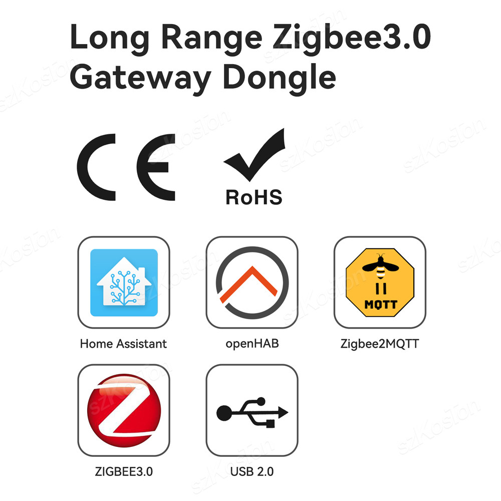 Jual ZigBee 3.0 USB Dongle Plus-E Universal Zigbee Wireless Gateway ...