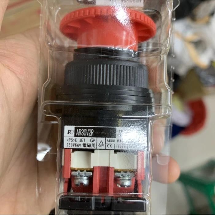 Jual AR30V2R-11R 1NO 1NC EMERGENCY RESET PUSH BUTTON FUJI ELECTRIC ...