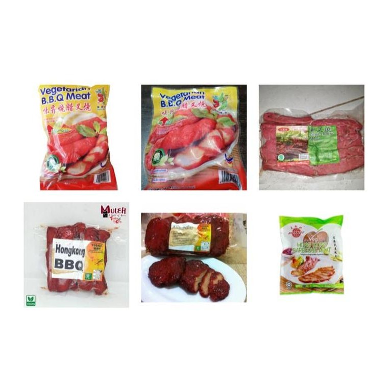 Jual BnyKBonusBelidiMari- BBQ Meat/Daging Merah/Cha Sio/Mr Vege/Tian En ...