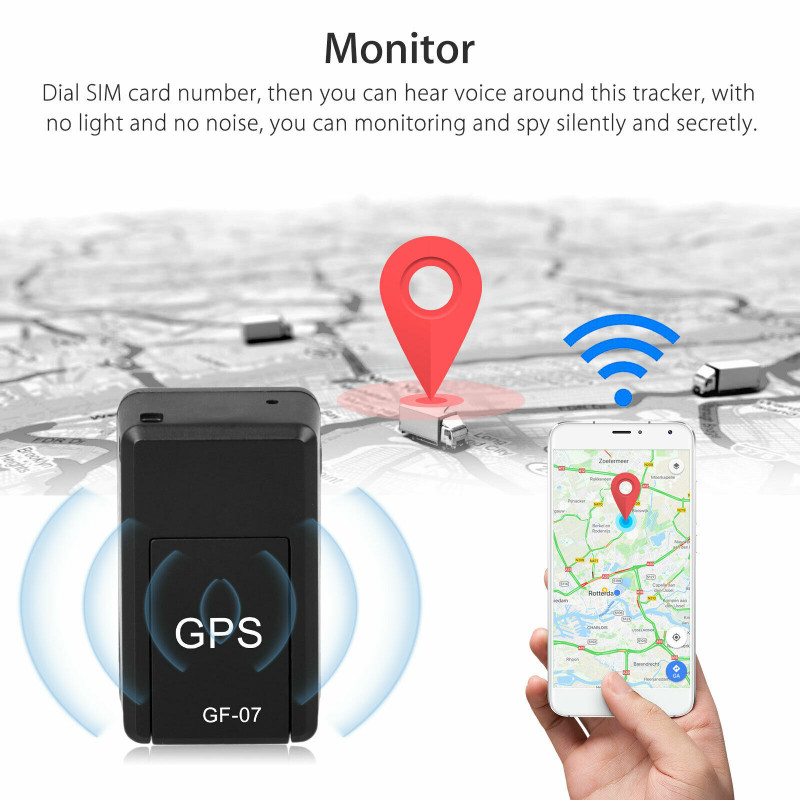Jual GPS Real Time Tracking Device Mini Car GPS Tracker GF 07 for Dogs ...