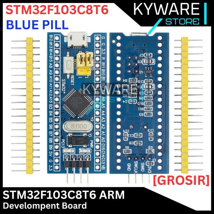 Jual Tronik- Stm32F103C8T6 Arm Stm32 Blue Pill Development Board Module ...