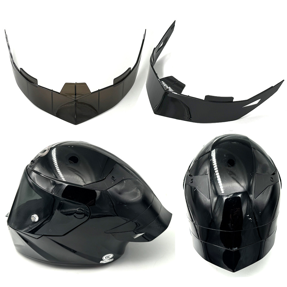Jual KYT Helmet Accessories Spoiler For KYT TT Course Helmet Decoration ...
