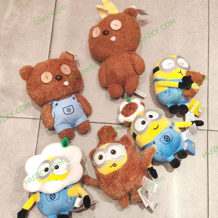 Jual MINISO Boneka Lucu DAISY BOB + TIM MINIONS Collection (28cm ...
