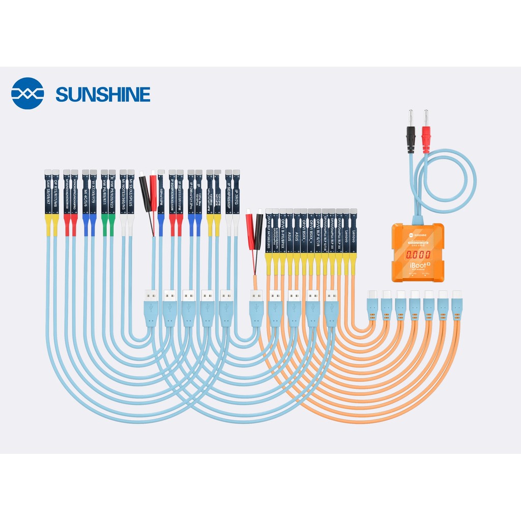 Jual SUNSHINE iBoot A B C D Mobile Phone Repair Power Test Cable 8V ...