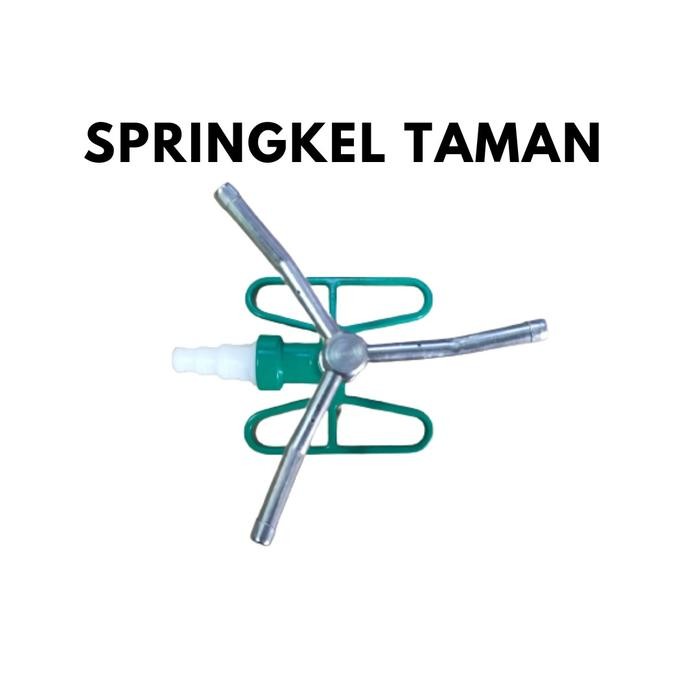 Jual Garden Rotary Sprinkler Springkel Besi Semprotan Taman Kebun ...