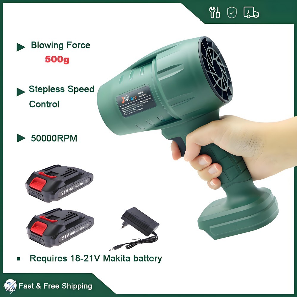 Jual Powerful Air Blower Turbo Fan with Thrust 500g to Cleaning Fallen ...