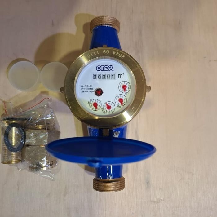 Jual METERAN AIR ONDA 1 INCH DN 25 MM WATER METER ONDA 1 INCH DN 25 MM | Shopee Indonesia