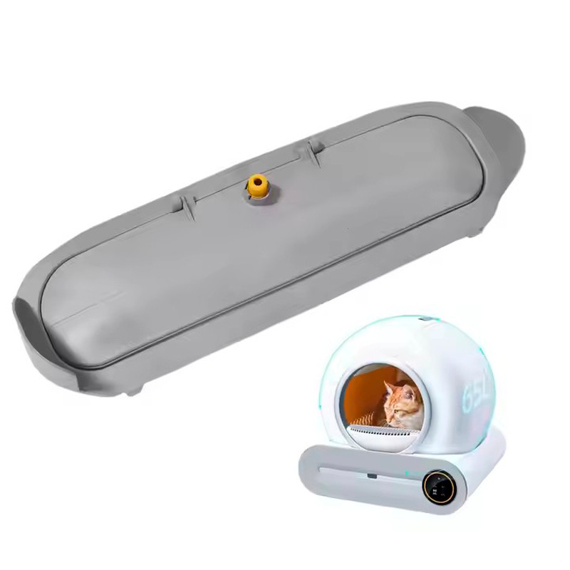 Jual Tonepie Automatic Cat Litter Box Accessories Bin Door Collecting ...