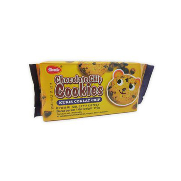 Jual MONDE CHOCOLATE CHIP COOKIES 110G | Shopee Indonesia