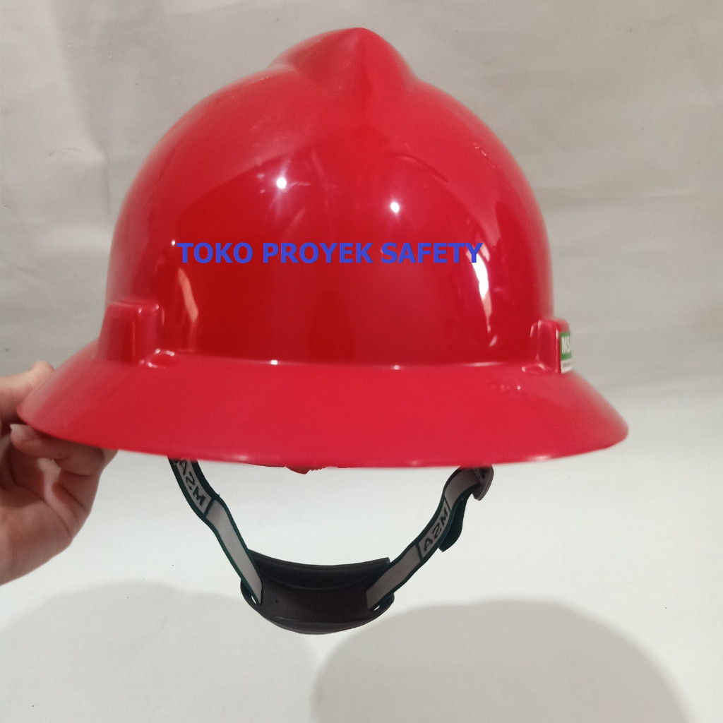 Jual Ruparupa Craft Helm Proyek Full Brim Msa Lokal / Safety Helmet ...