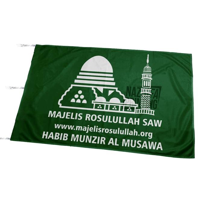 Jual POTONGAN HARGA NAZHIFA PRINTING - BENDERA MAJELIS RASULULLAH SAW ...