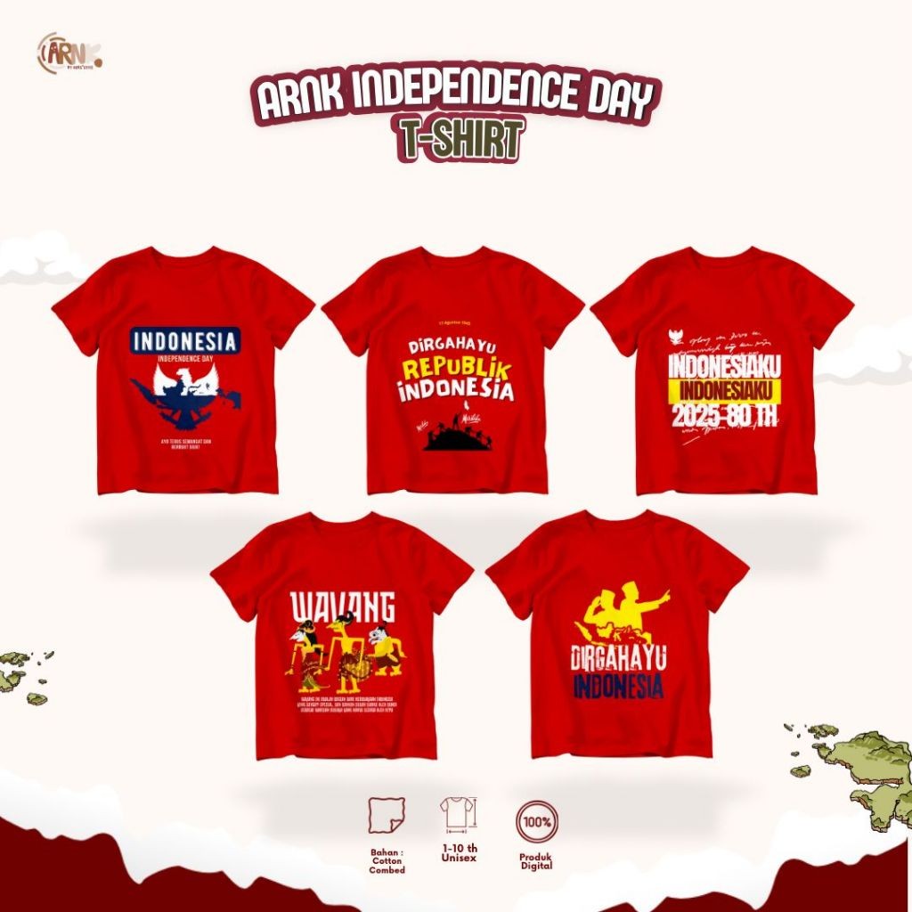 Jual Oneset Kemerdekaan Edisi Terbaru 2025 Setelan Ansk Perempuan ...