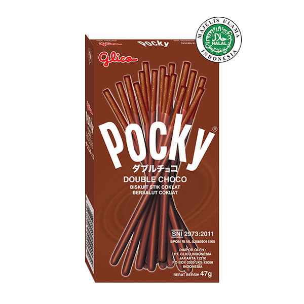 Jual GLICO POCKY DOUBLE CHOCO 47G | Shopee Indonesia