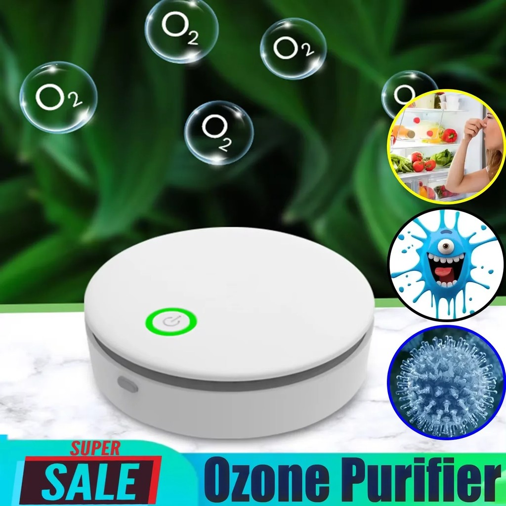 Jual Negative Ions Air Purifier Ozone Generator Sterilization Refrigerator Odor Eliminator ...