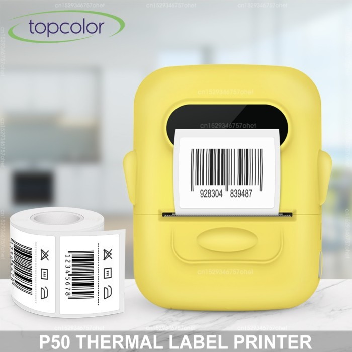 Jual Inkless Label Printer P50 Bluetooth Thermal Printer for Mobile ...