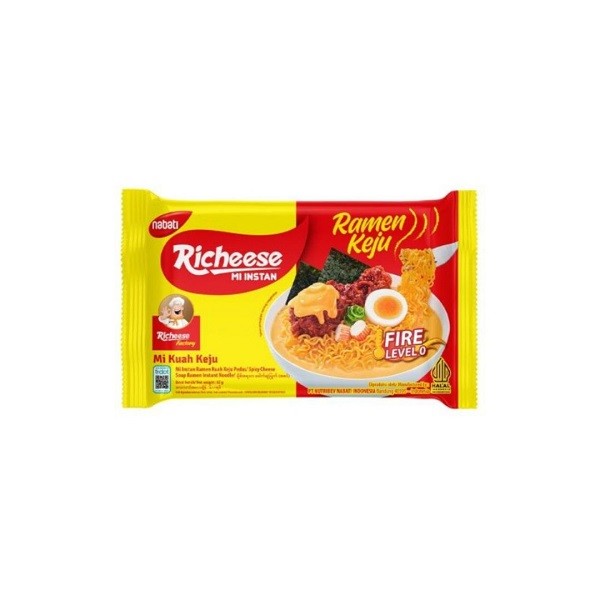 Jual RICHEESE MI INSTAN KUAH RAMEN KEJU 65G | Shopee Indonesia