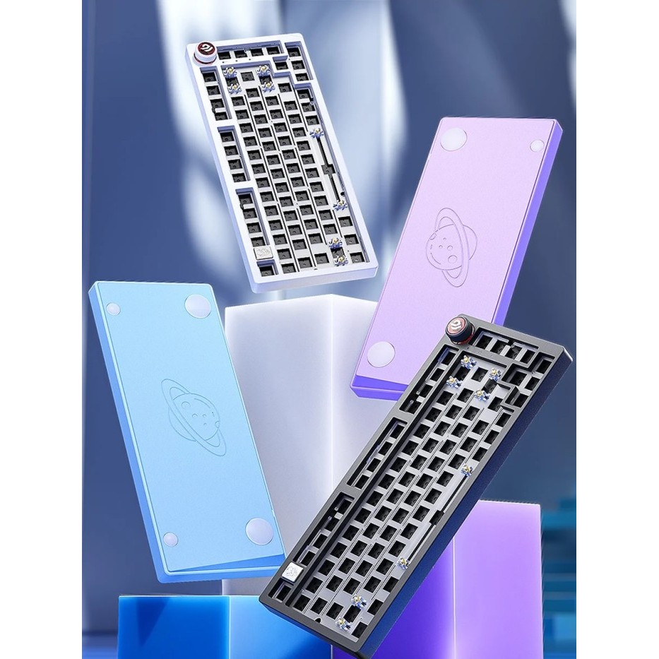 Jual LEOBOG Hi75 Aluminum Tuotuo Wired Mechanical Keyboard Kit 75% ...