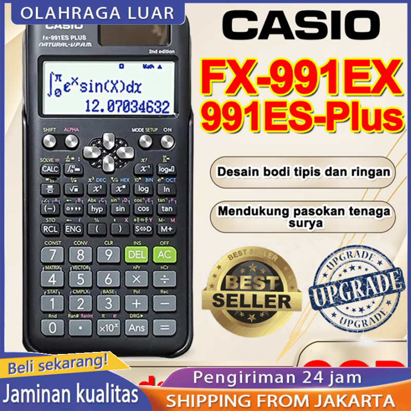 Jual Casio Resmi Kalkulator Calculator Scientific Casio Fx-991EX Fx-991ES-Plus 2nd edition ...