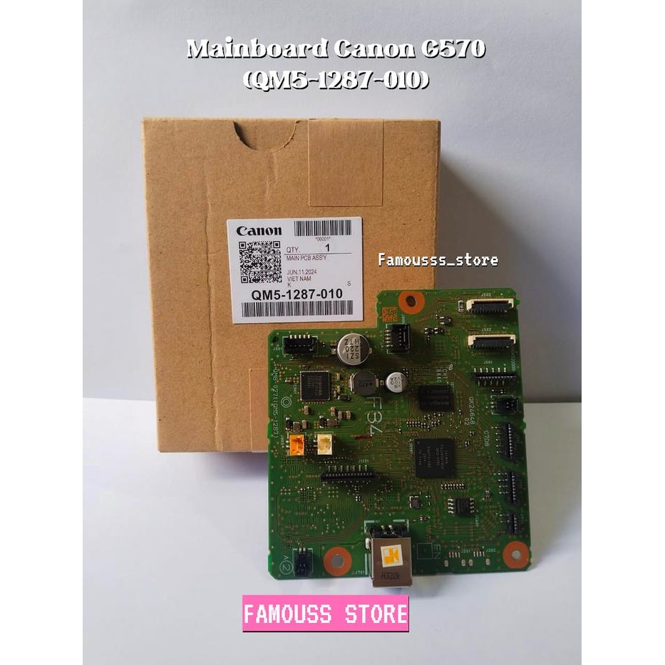 Jual MAINBOARD CANON G570 MOTHERBOARD G-570 ORIGINAL ( QM5-1287-010 ...