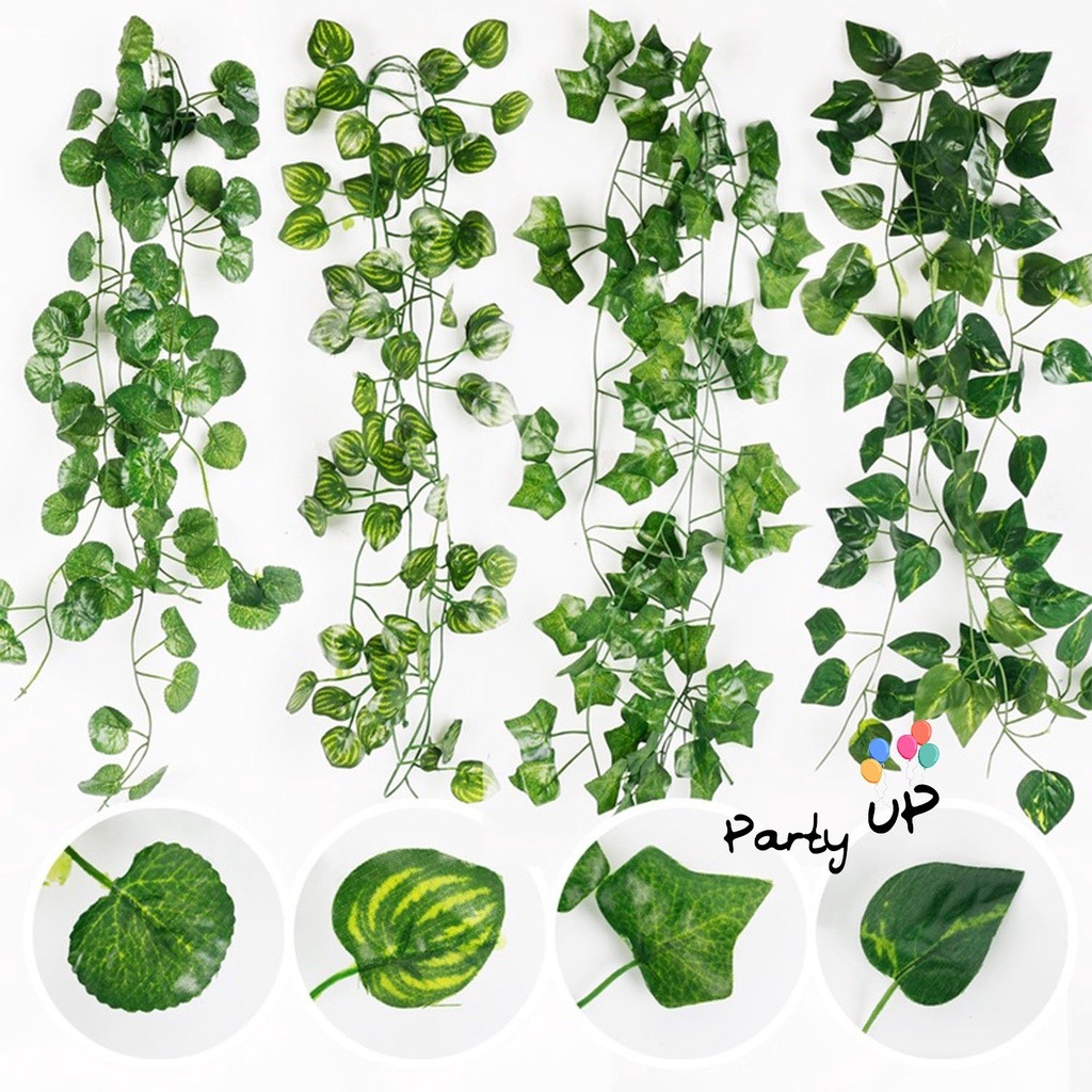 Jual [Ecer] Daun Hias Artificial / Daun Rambat / Daun Sulur Tanaman ...