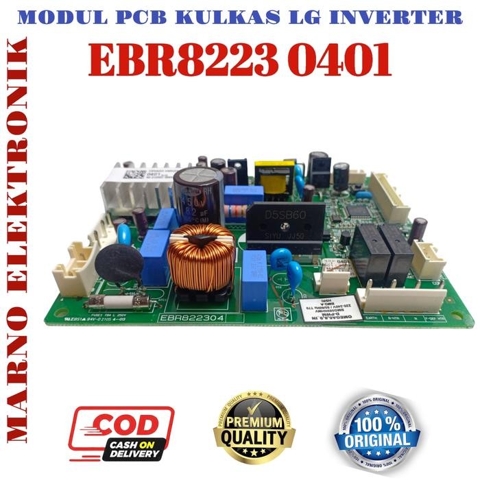 Jual MODUL PCB KULKAS LG INVERTER CODE PART EBR8223 0401 EBR82230401 ...