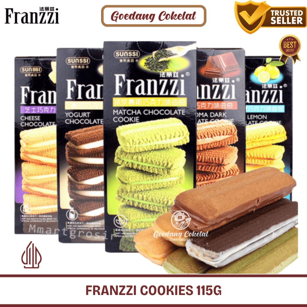 Jual Franzzi Chocolate Cookies / Biskuit Sunssi Franzzi Biskuit Kukis ...