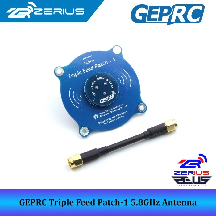 Jual GEPRC Triple Feed Patch-1 LHCP RHCP 5.8GHz Antenna for Analog Digital | Shopee Indonesia