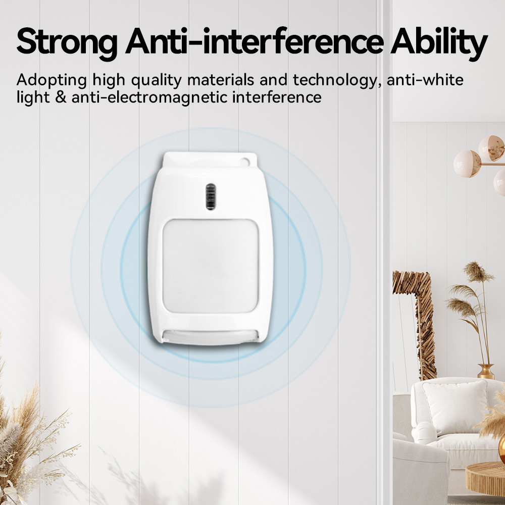 Jual Meian Wired Pir Motion Sensor, Infrared Alarm Detector, Human Body ...