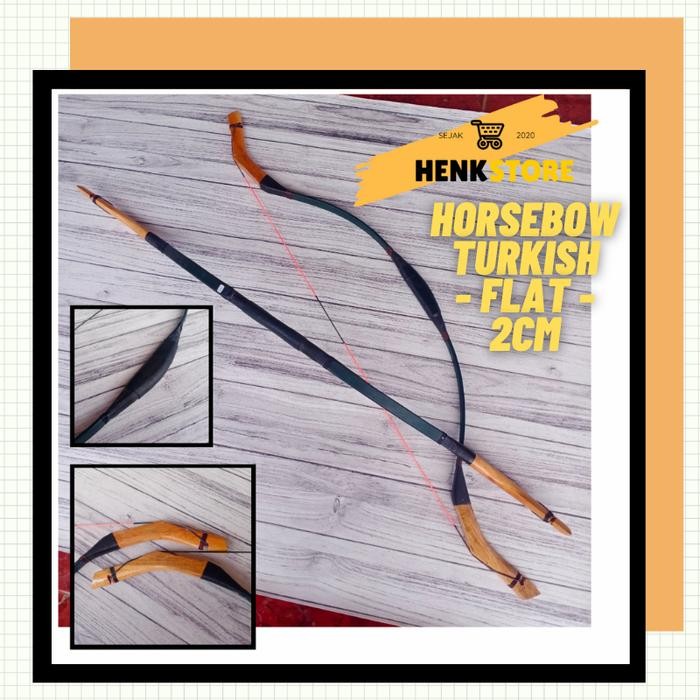 Jual Busur Panah Horsebow Turkish Flat Fiber 2Cm | Shopee Indonesia