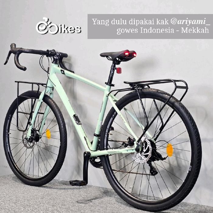 Jual Sepeda Gravel Element FRC 38 Alloy 2x8 Speed Altus, Roadbike Balap ...