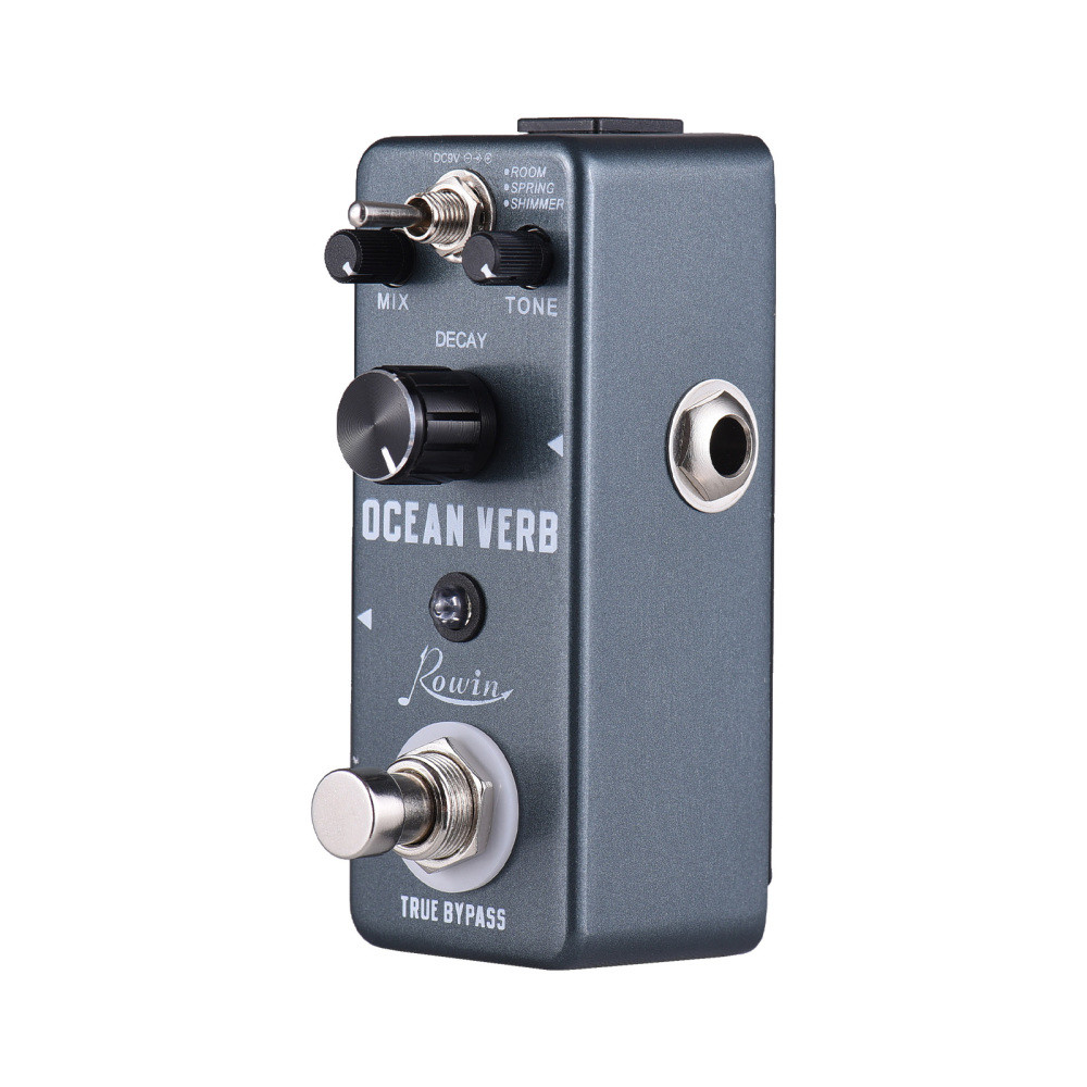Jual Rowin Guitar Effector Reverb Guitar Pedal Ocean Verb Room/Spring ...