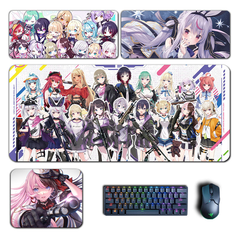 Jual Vspo Mouse Pad Vtuber Virtual Youtuber Large Mousepad Vtb Computer ...