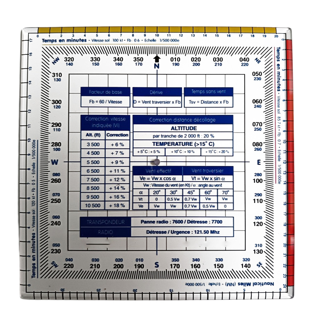 Jual 1pcs 3mm Acrylic Square Ruler Flight Vector Ruler Directional ...