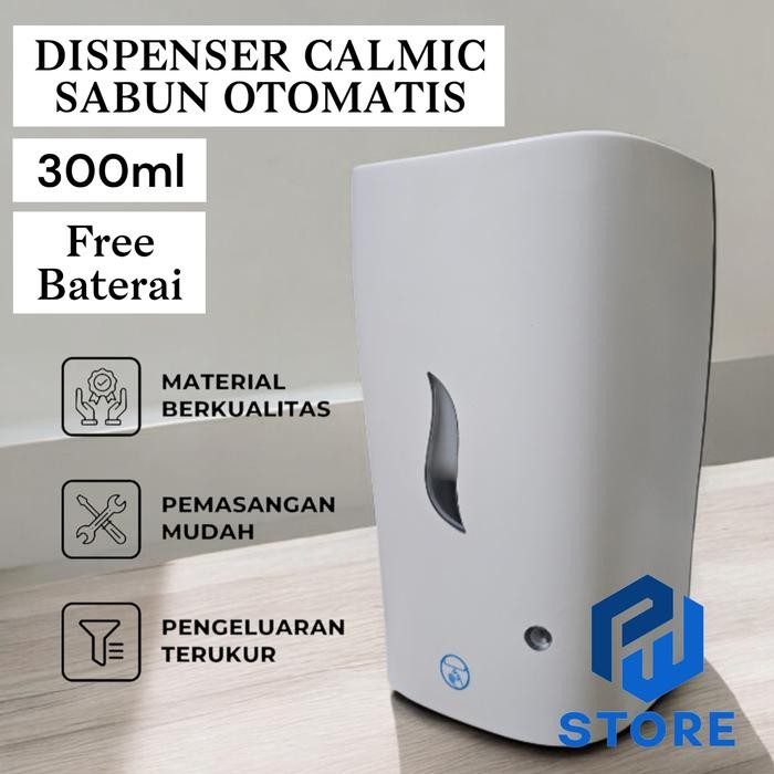 Jual Alat cuci Tangan Otomatis Dispenser Calmic Sabun Cuci Tangan ...