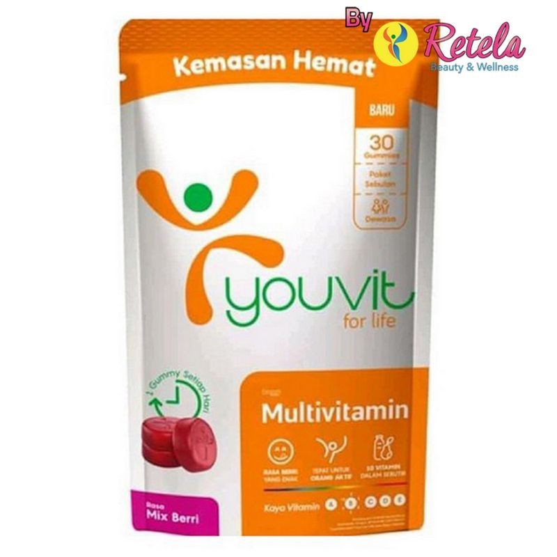 Jual YOUVIT MULTIVITAMIN DEWASA 30` | Shopee Indonesia
