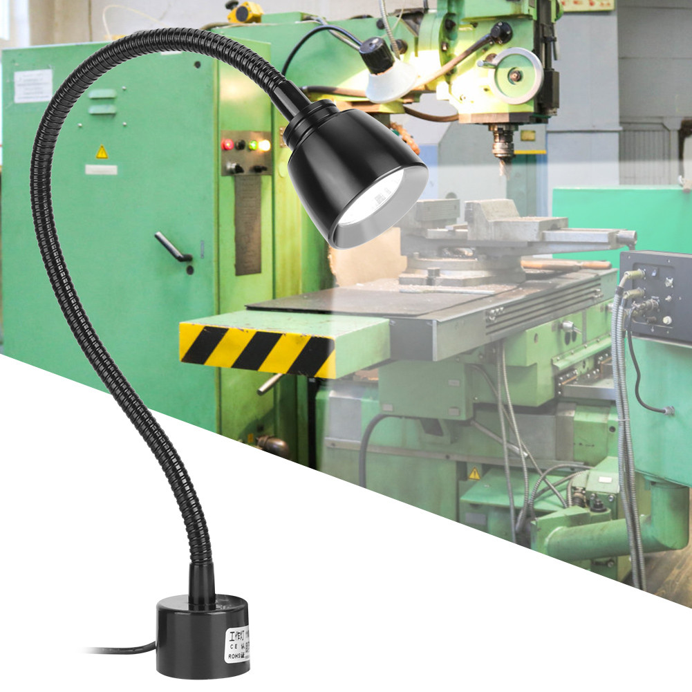 Jual IMPORT 7W Adjustable LED CNC Working Light Machine Lathe Tool ...
