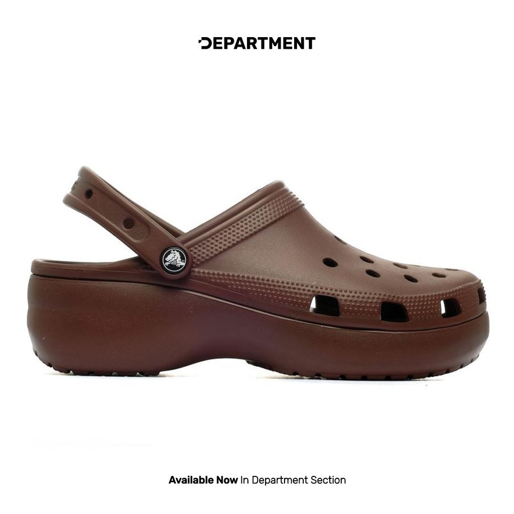 Jual CROCS Sepatu Sandal Wanita CLASSIC PLATFORM CLOG 2067506WD ...