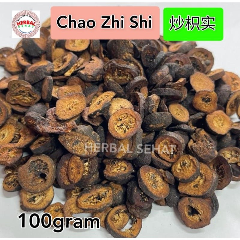 Jual Chao Zhi Shi 100 Gram Cik Sit / Fructus Immaturus Citri Aurantii ...