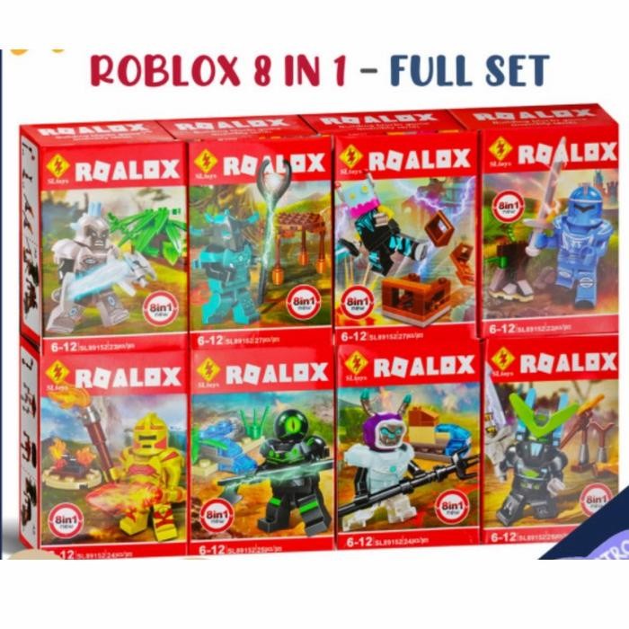 Jual ..... Brick Lego Roblox Modern Minifigure 8 In 1 New Brick Series ...