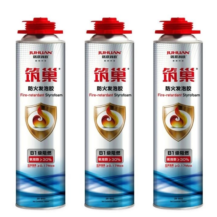 Jual Pu Foam 750Ml 900Gr Polyurethane Expanding Spray Anti Fire Retardant Setara Sika Boom Fr ...