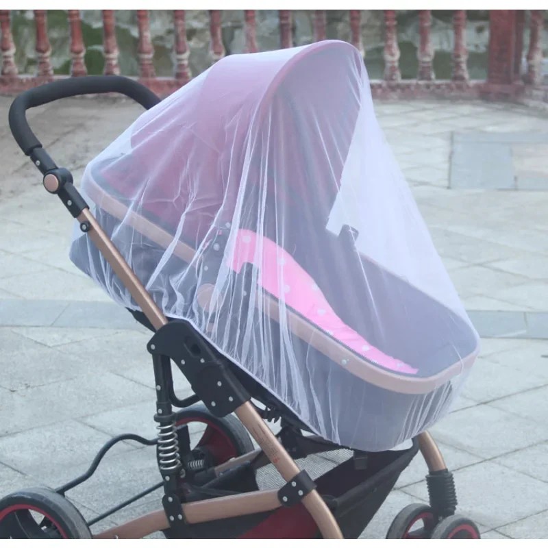 Jual Mosquito Net For Baby Stroller Summer Pram Insect Shield Net Infants Pushchair Cart Safe ...