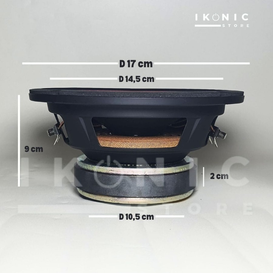 Jual IKONIC Speaker 6" Pasif Speaker Subwoofer Legacy LG-638-2 MK1 ...